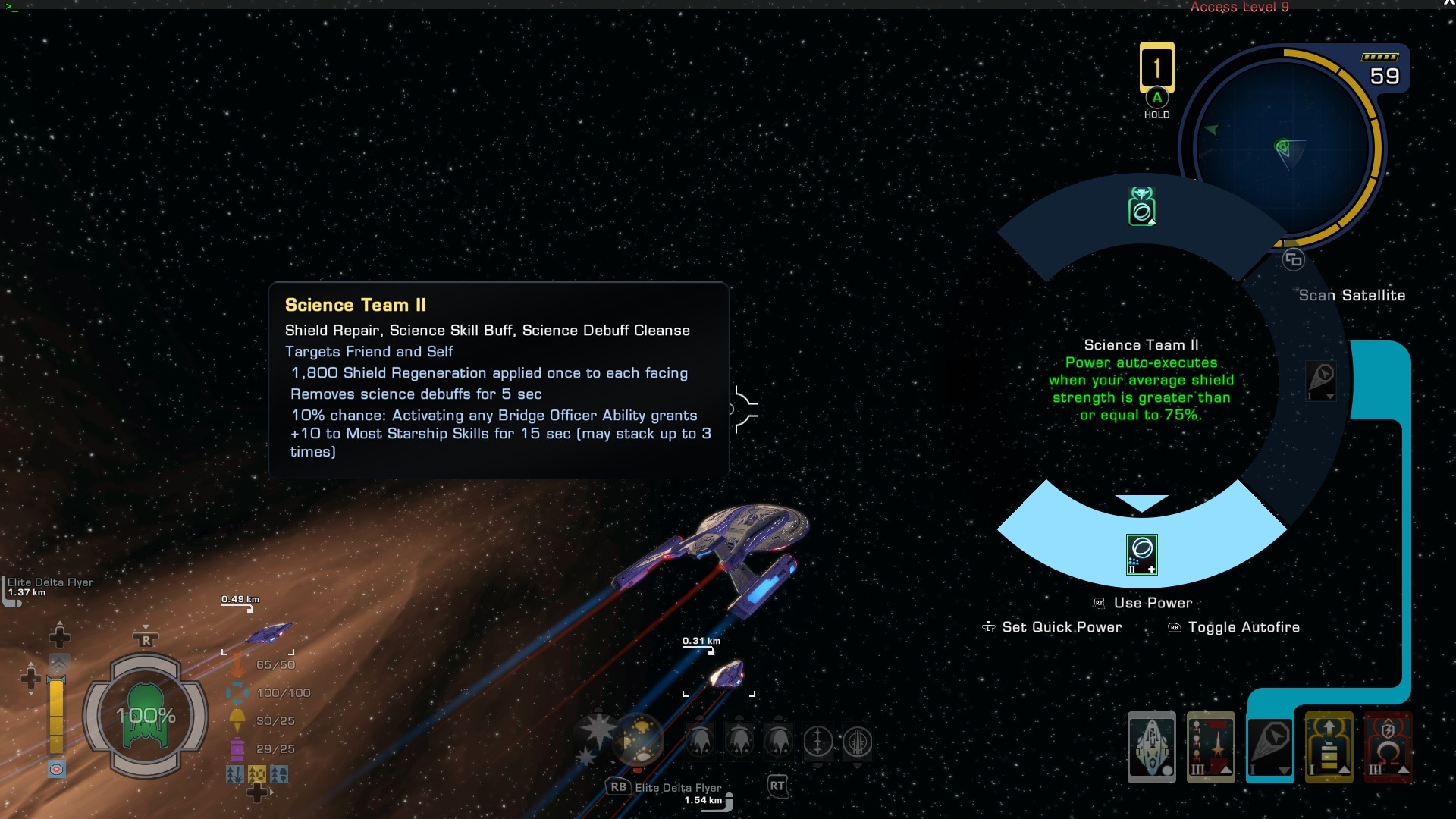 Star Trek Online: Console Space UI