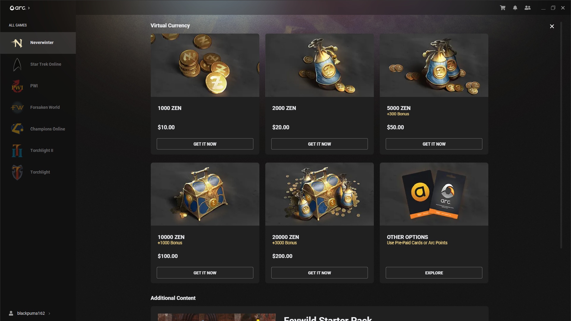 New Arc Client Update!