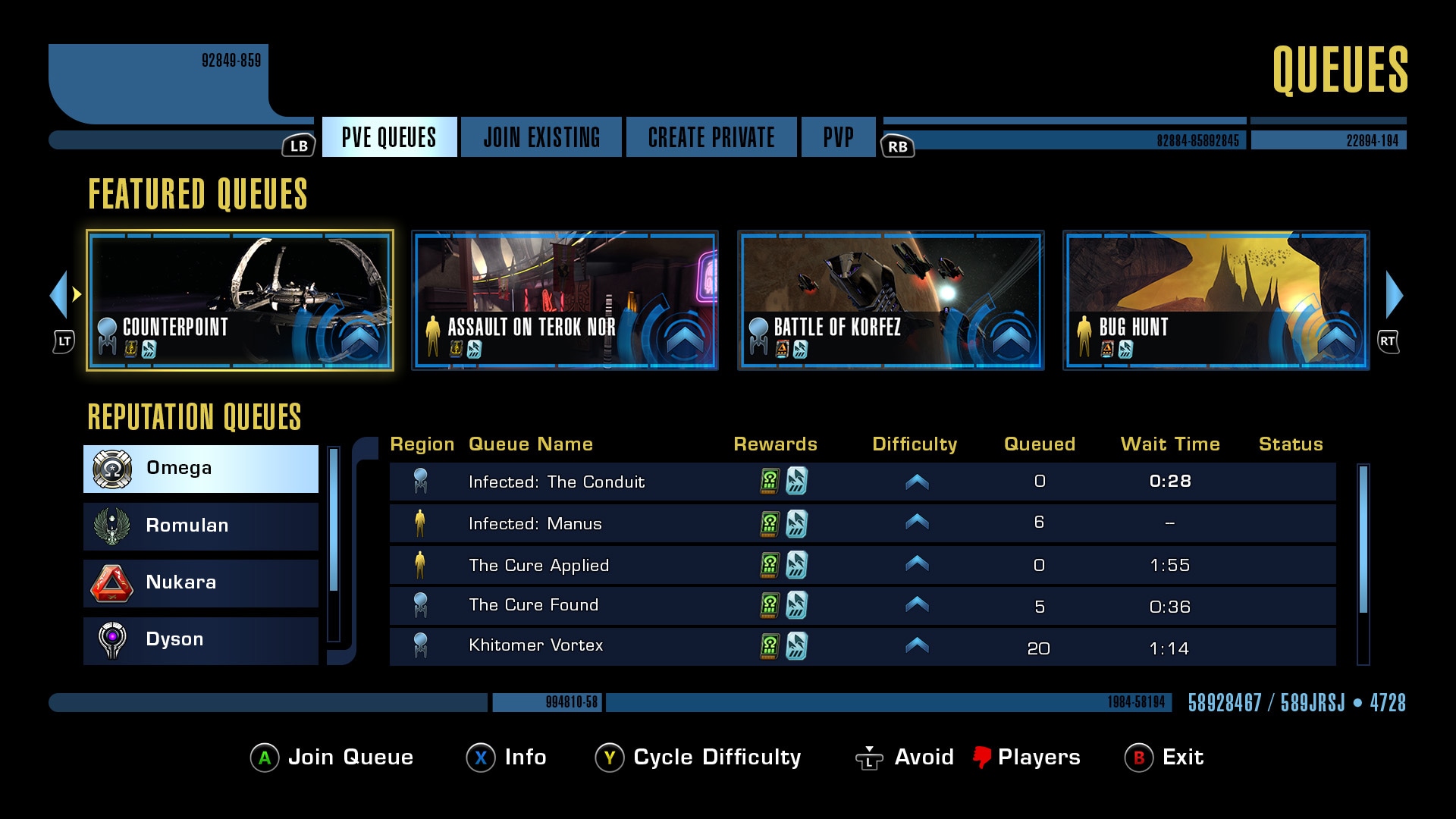 Star Trek Online: Navigating Console UI