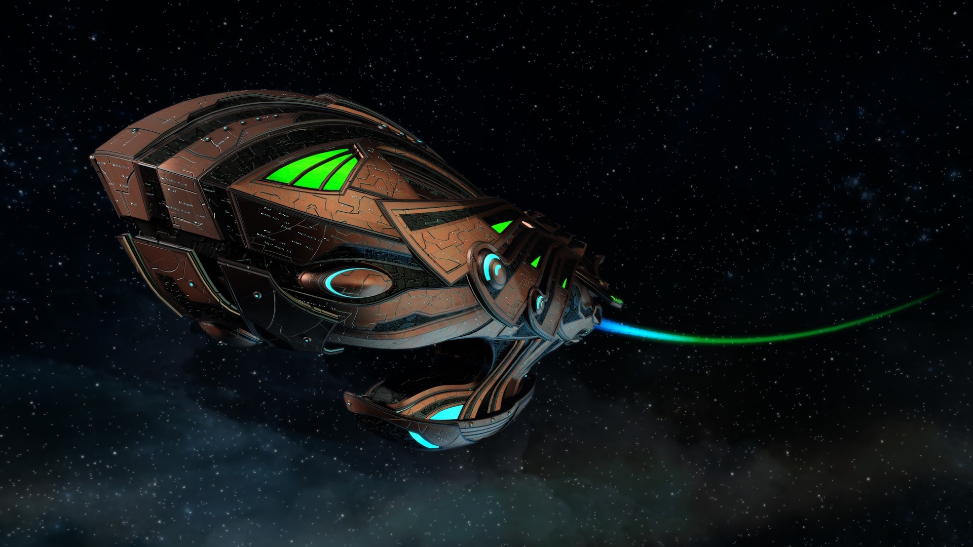 Der Voth Stronghold Wundertäter Dreadnought-Kreuzer