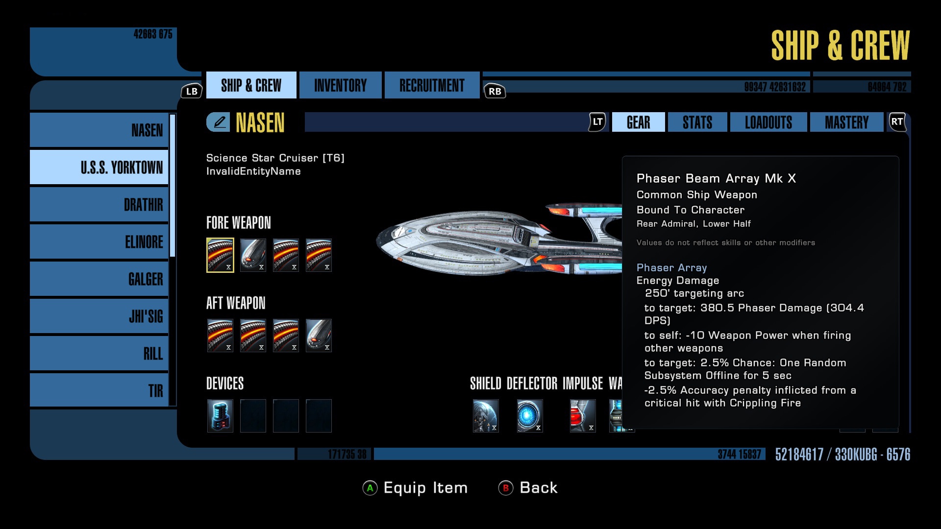Star Trek Online: Console UI