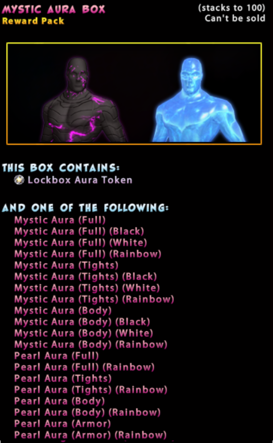 The Champions Lock Box!